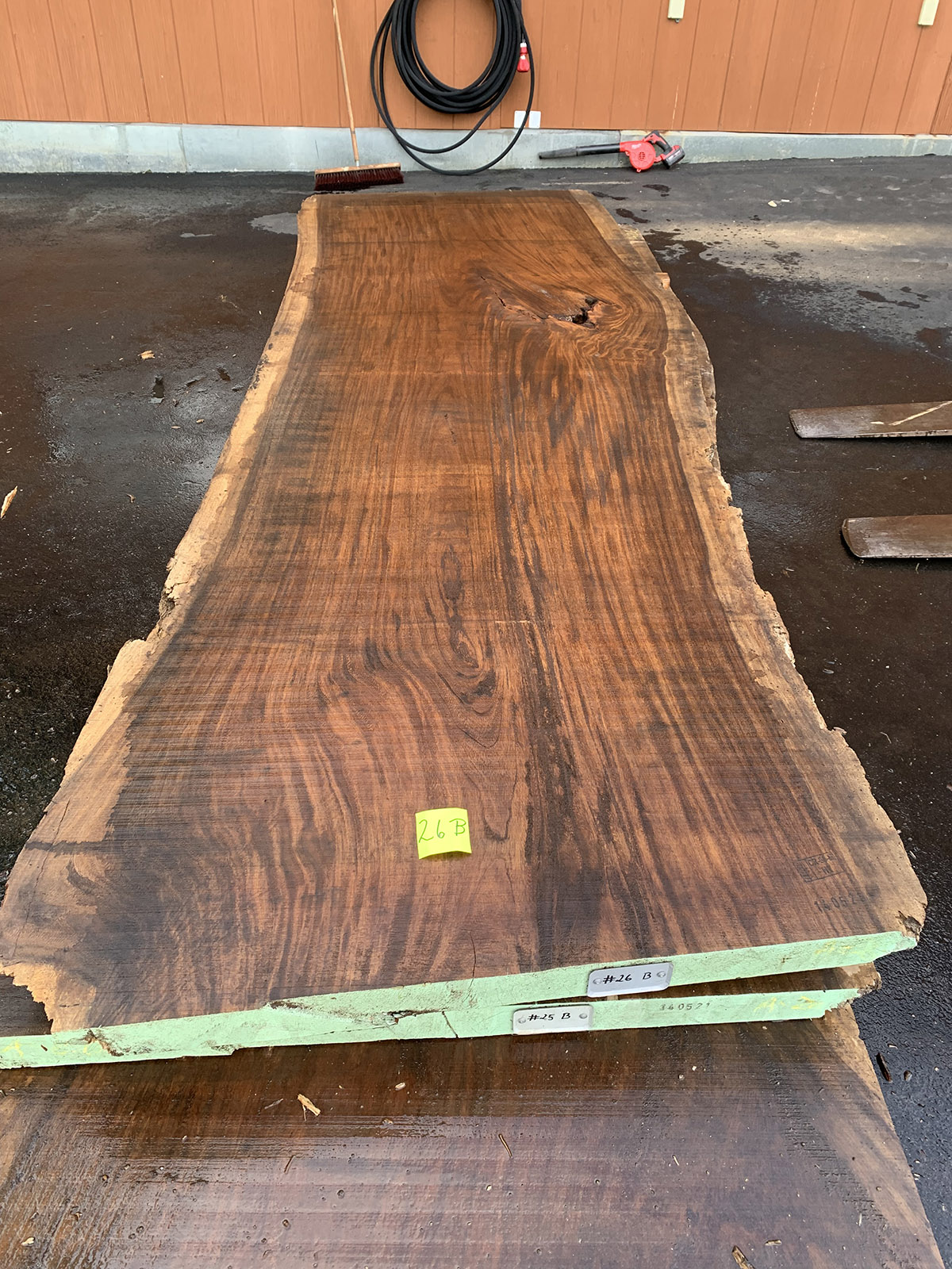 26-B - Exotic Live Edge Slabs
